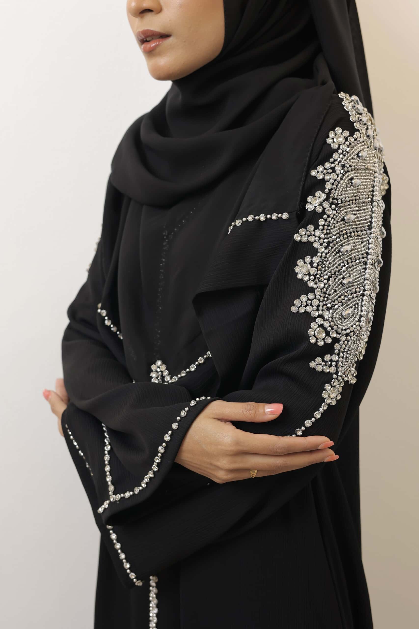 Lara Abaya (Black) - BYSARA.MY